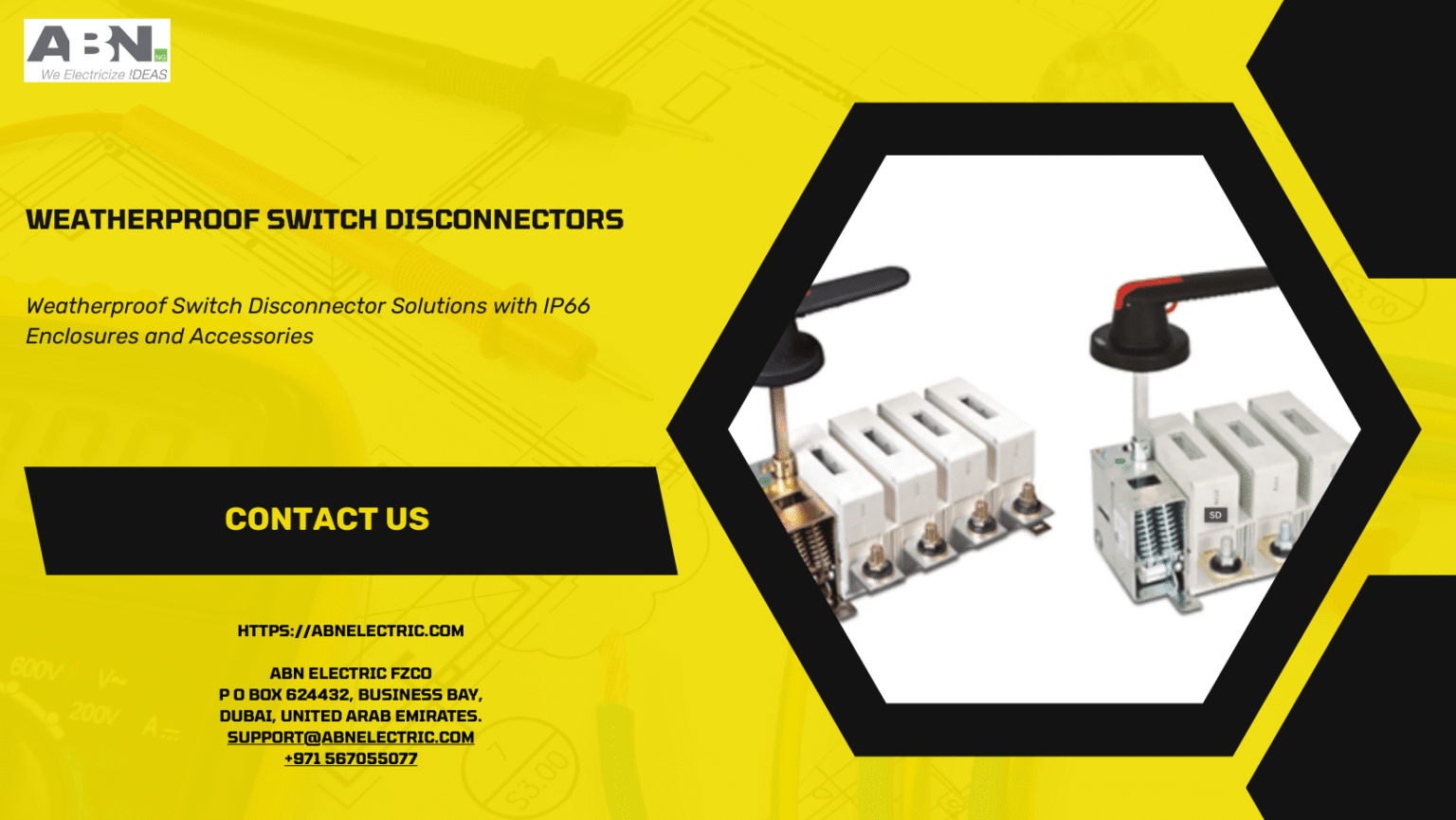 Weatherproof Switch Disconnectors Solutions - Abn Electric